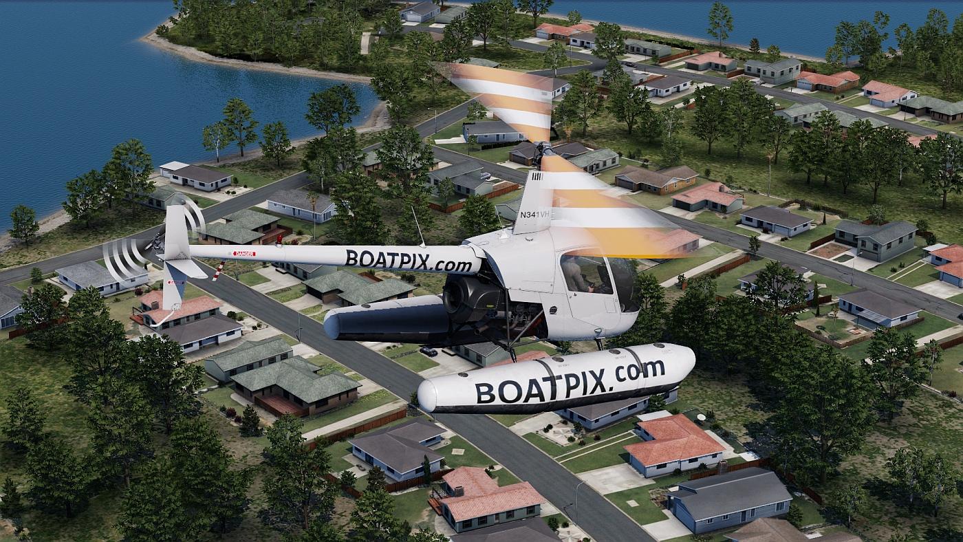BoatPix N341VH livery for Default Robinson R22 - Aircraft Skins ...