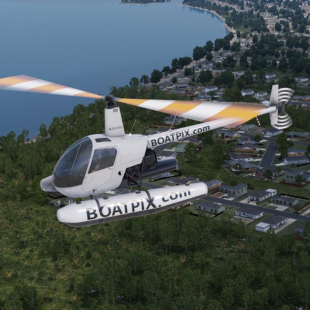 BoatPix N341VH livery for Default Robinson R22 - Aircraft Skins ...