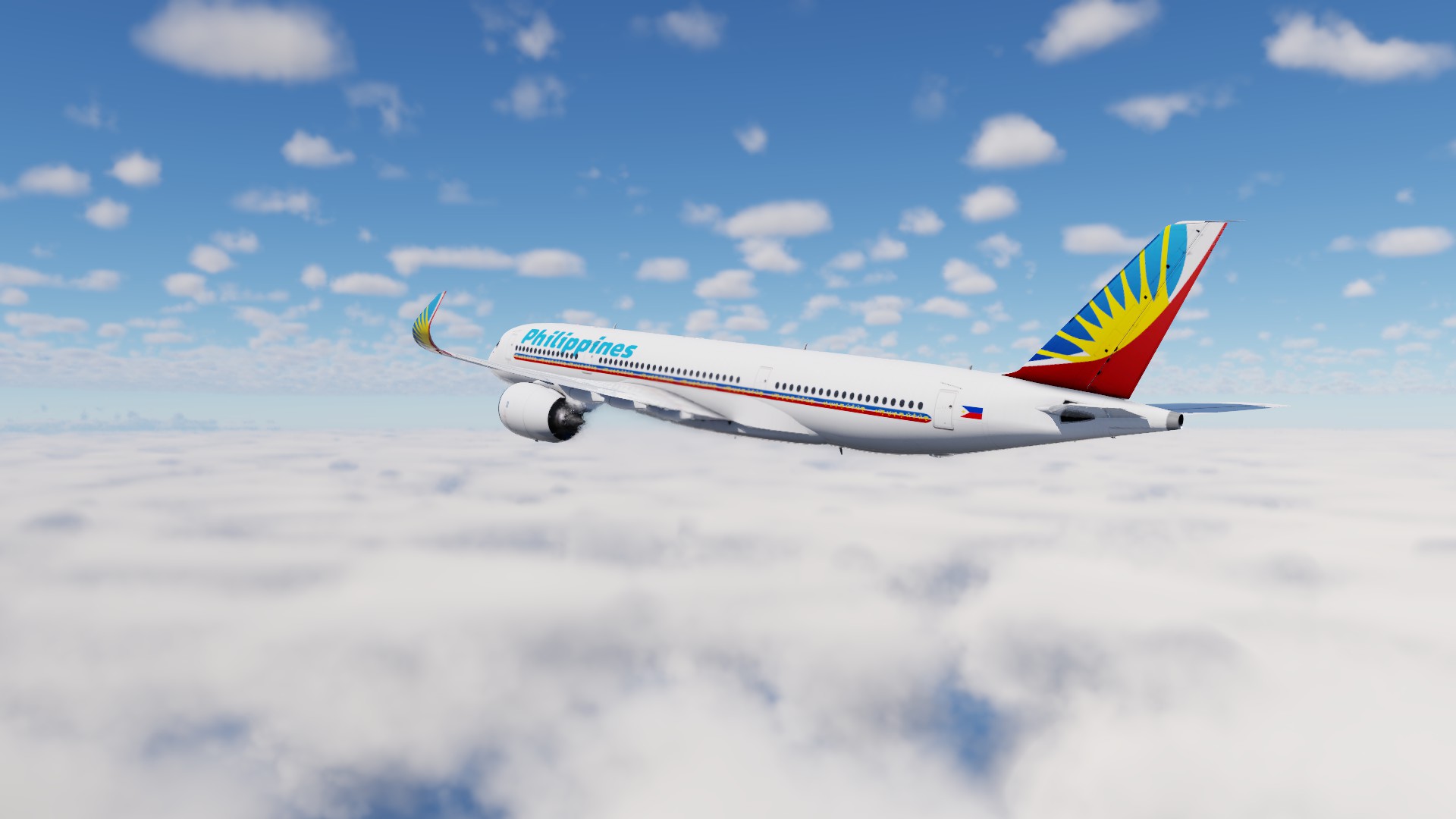 Philippine Airlines "Puso ng Pilipino" Fictional Livery - FlightFactor ...