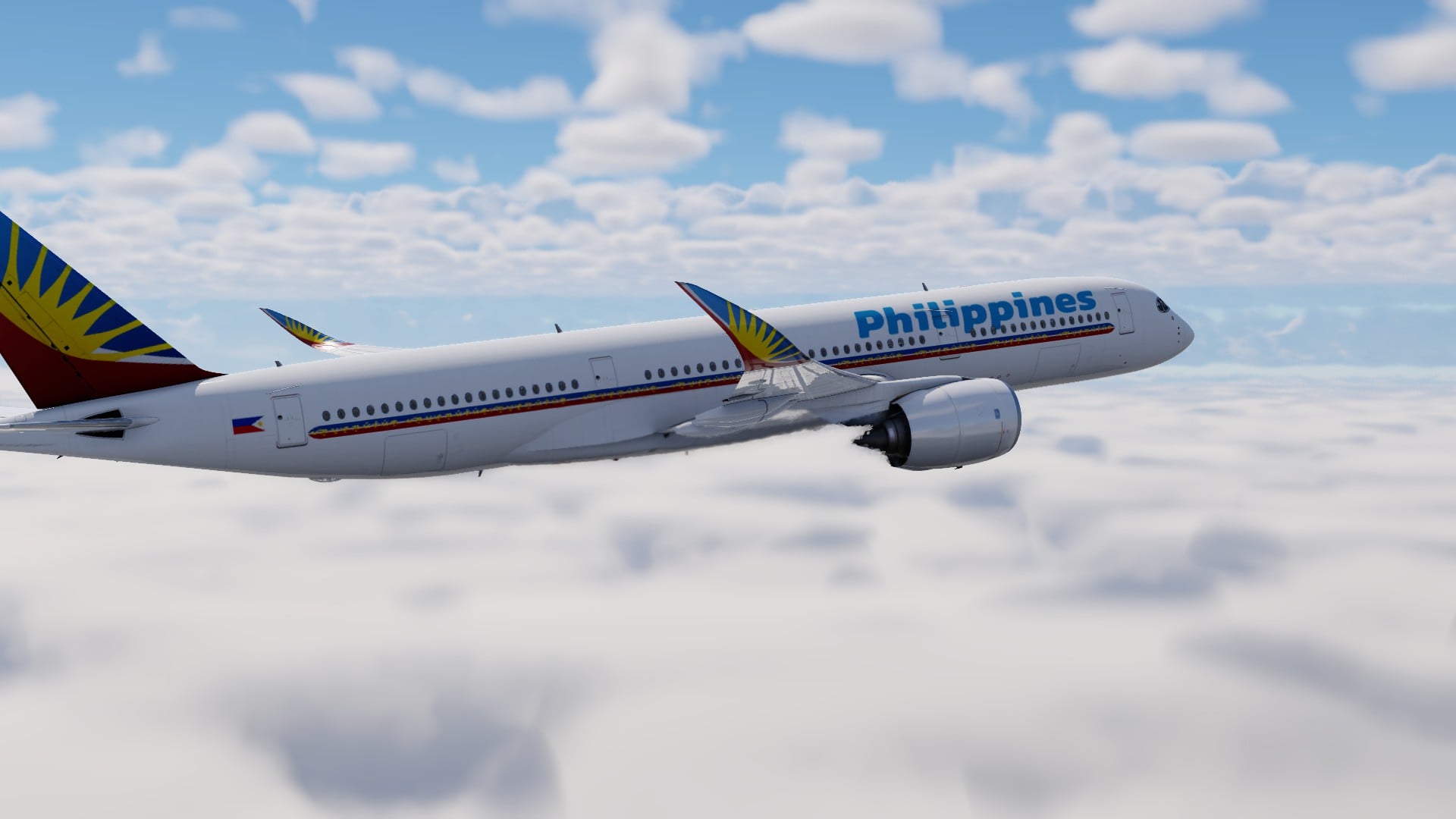 Philippine Airlines "Puso ng Pilipino" Fictional Livery - FlightFactor ...
