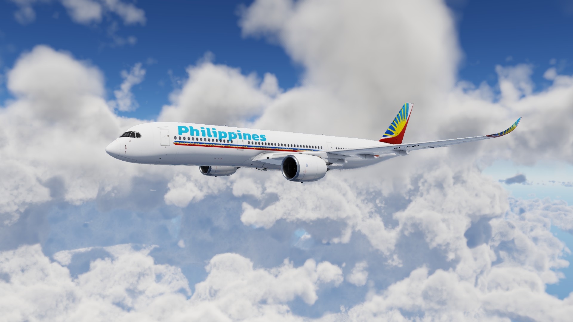 Philippine Airlines "Puso ng Pilipino" Fictional Livery - FlightFactor ...