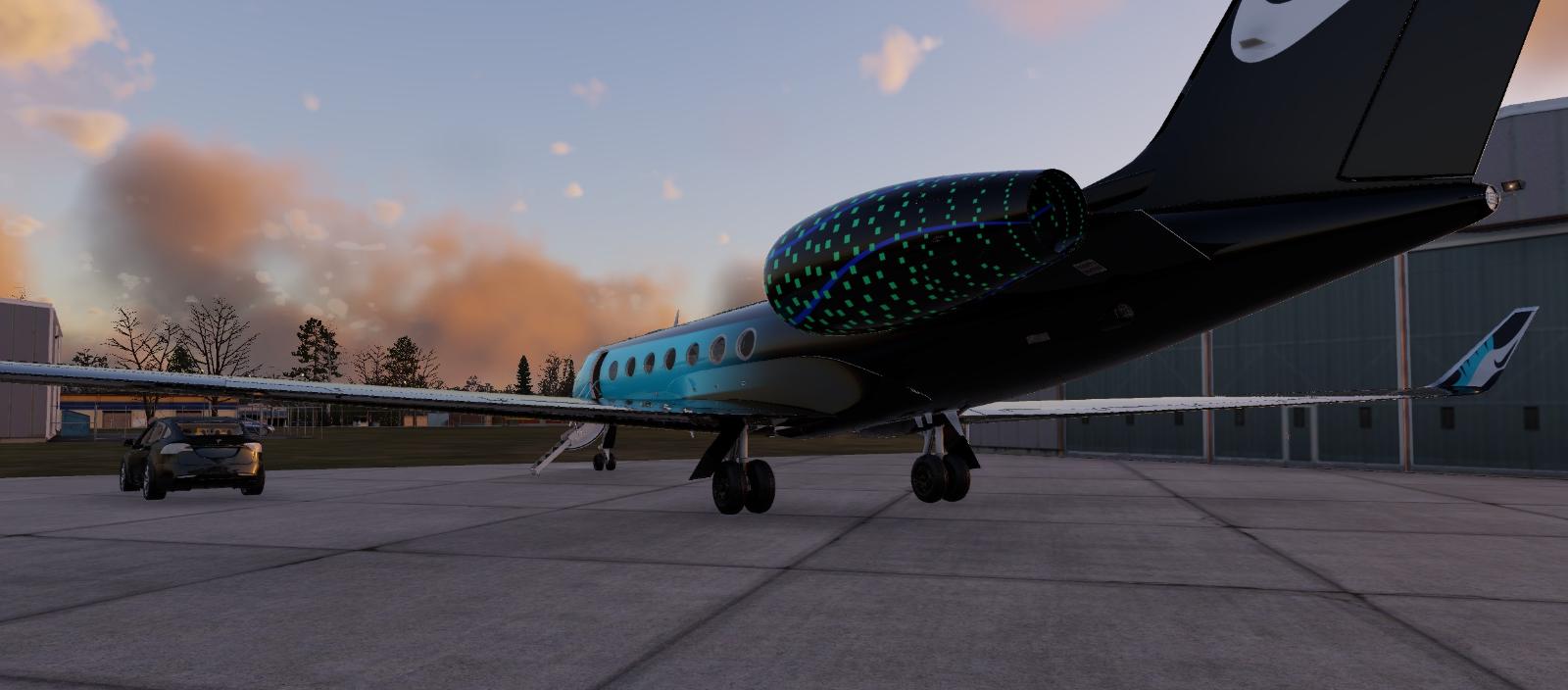 N3546 - Nike GLF550 (AKD Studios) - Aircraft Skins - Liveries - X-Plane ...