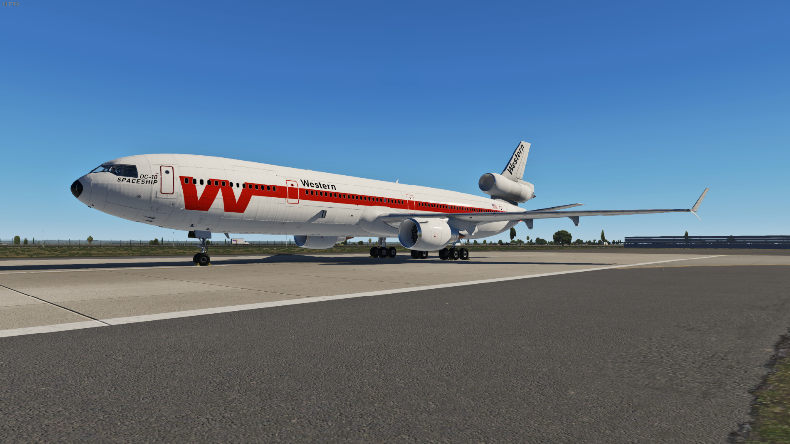 Rotate MD-11 Western Airlines (Based on DC-10) - Aircraft Skins ...