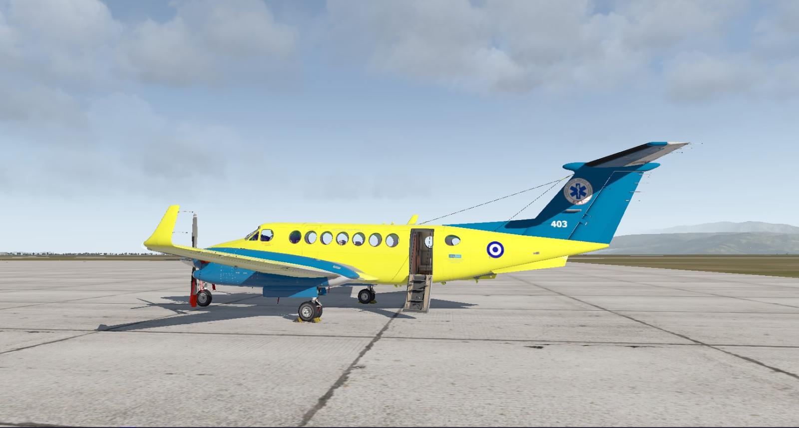 Hellenic air force (EKAB) livery for Airfoilabs KA350 - Aircraft Skins ...