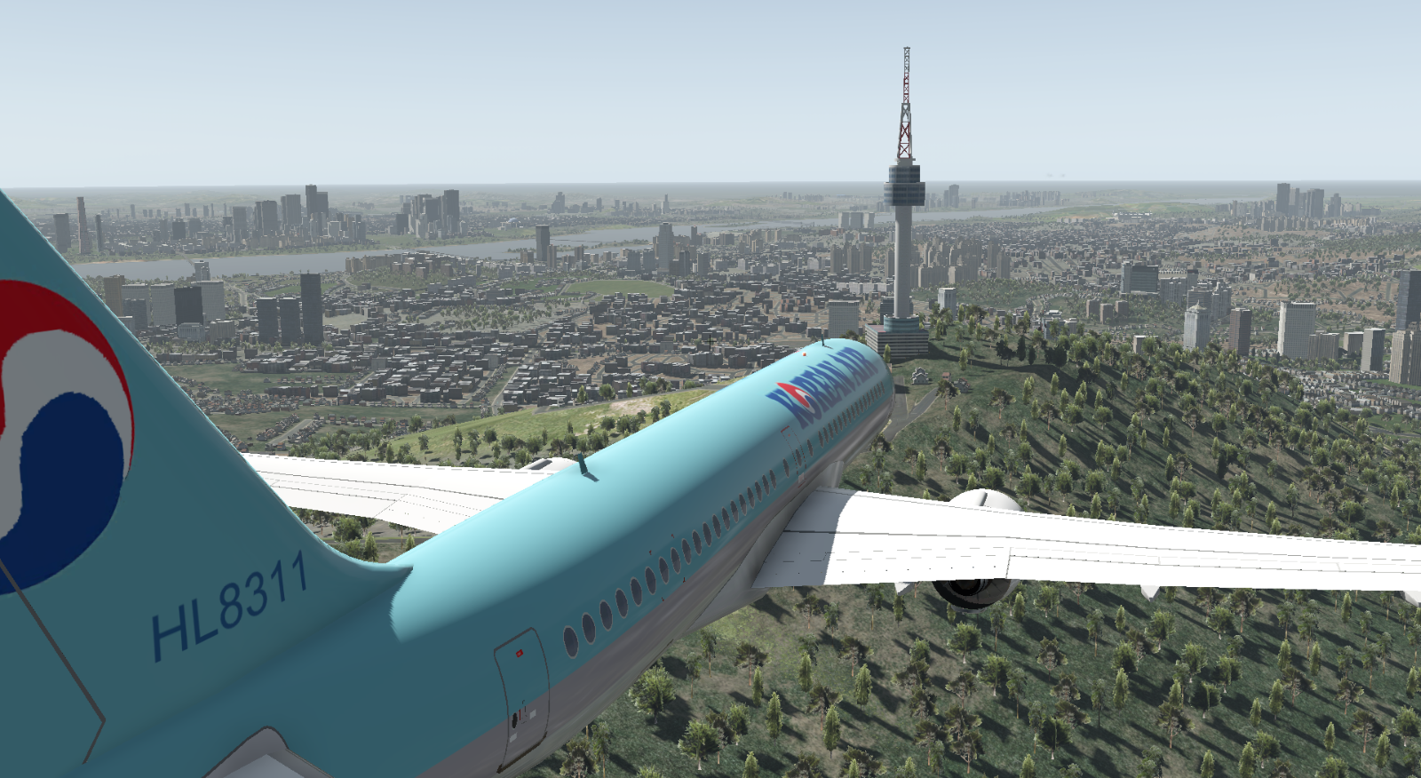 KOREAN AIR A220 FOR RIVIERE A220! (HL8011)(include Korean Air real ...