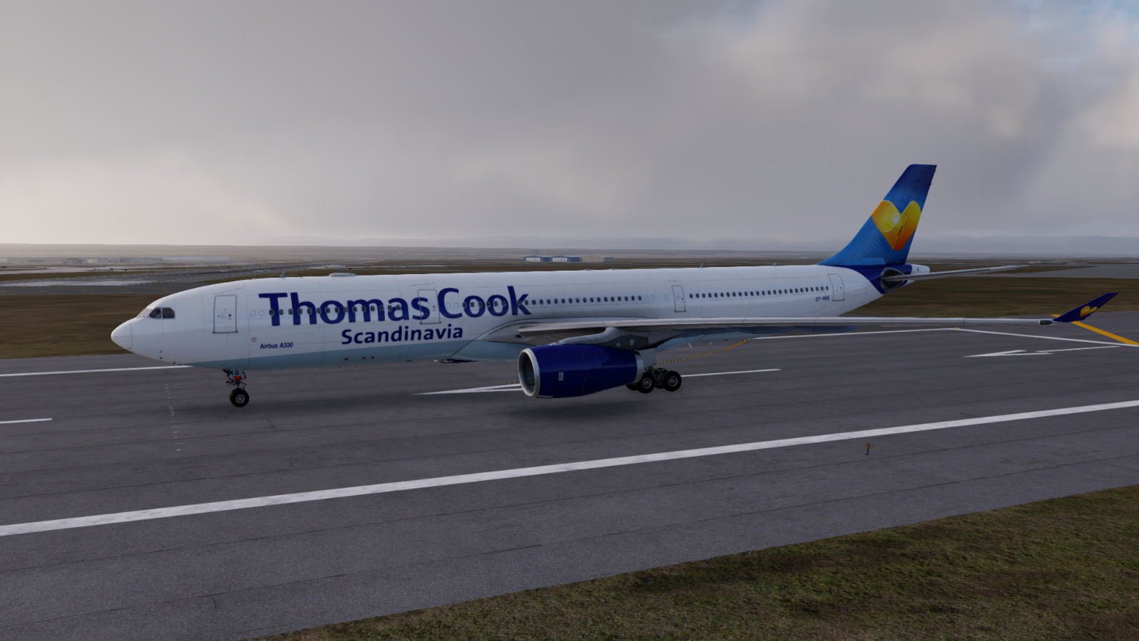 Laminar XP12 A333 Thomas Cook Scandinavia (TC Logo + Sunny Heart) (OY ...