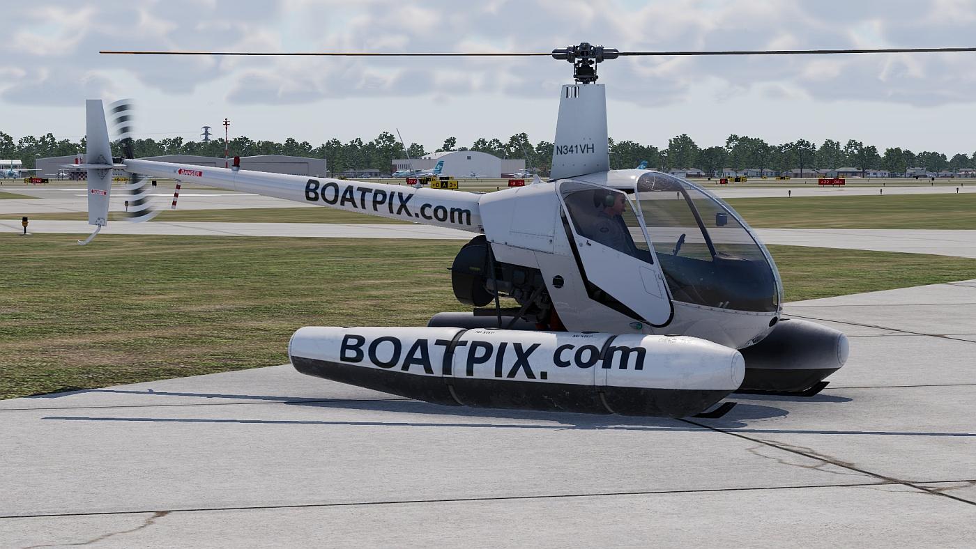 BoatPix N341VH livery for Default Robinson R22 - Aircraft Skins ...