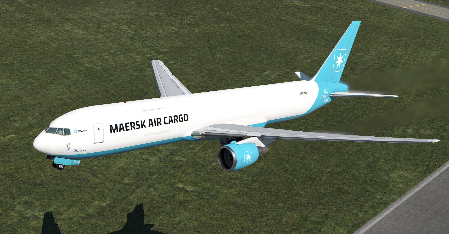 Maersk Air Cargo 767F pack - FlightFactor - X-Plane.Org Forum