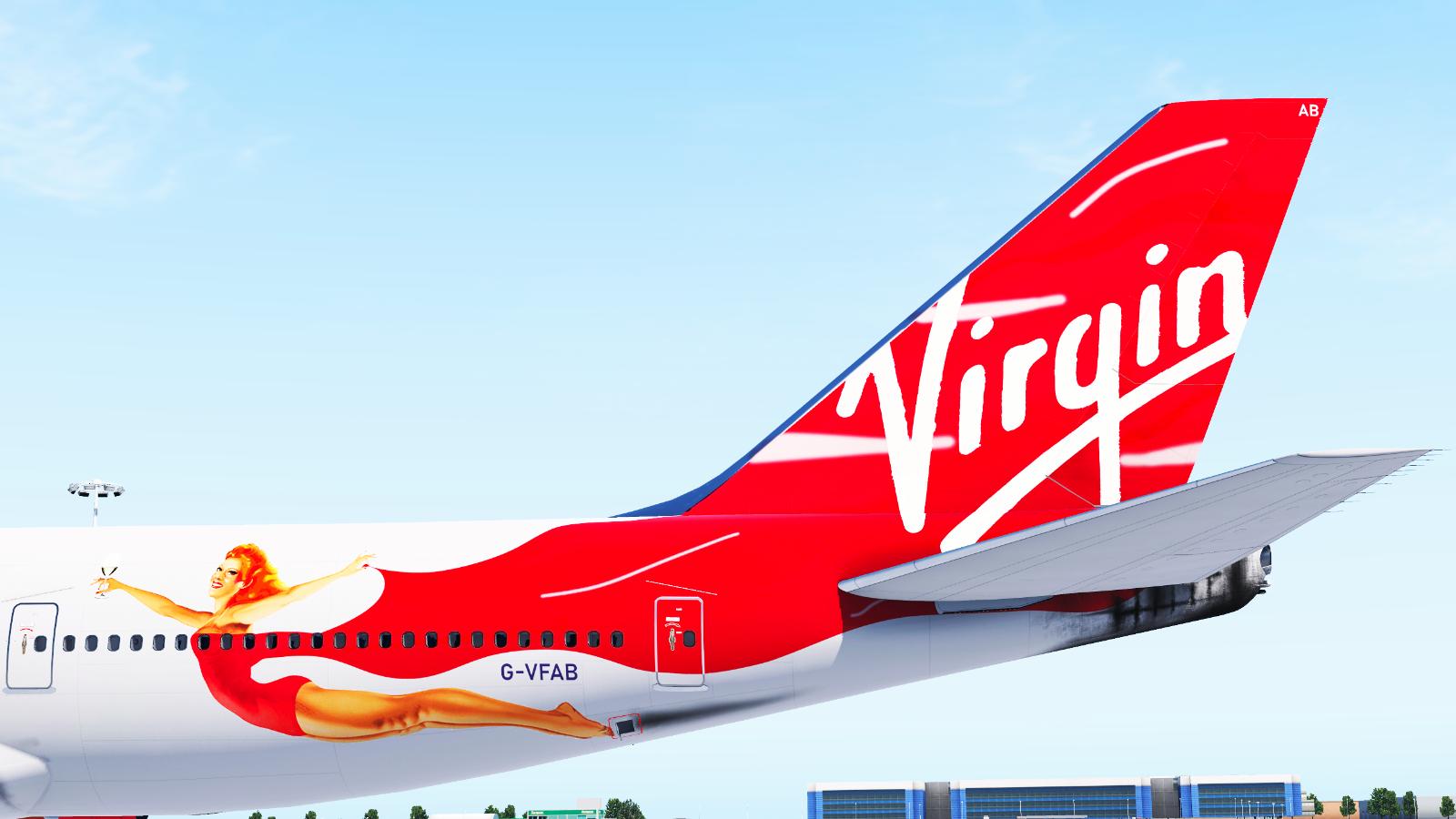 Felis 747 Classic Virgin Atlantic G-VFAB 'Lady Penelope' - Aircraft ...
