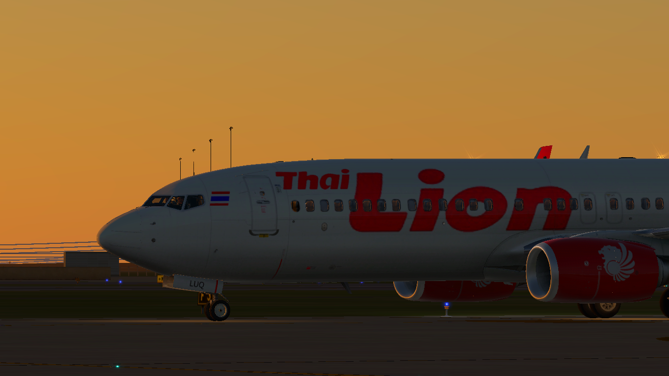 Thai Lion Air HS-LUQ Zibo mod - Zibo 737 - X-Plane.Org Forum