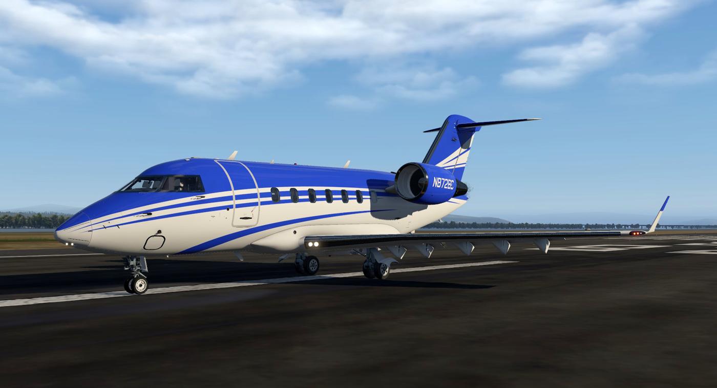 N872BC - HotStart Challenger 650 - Aircraft Skins - Liveries - X-Plane ...