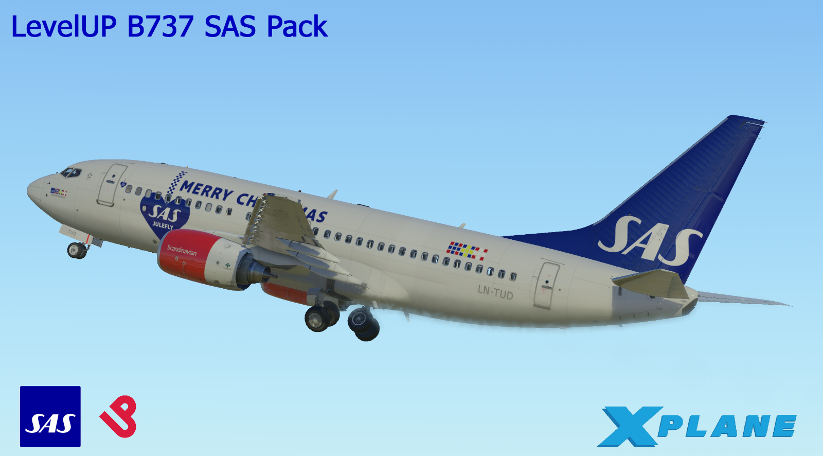 SAS LevelUp B737-600/700 Pack - Aircraft Skins - Liveries - X-Plane.Org ...