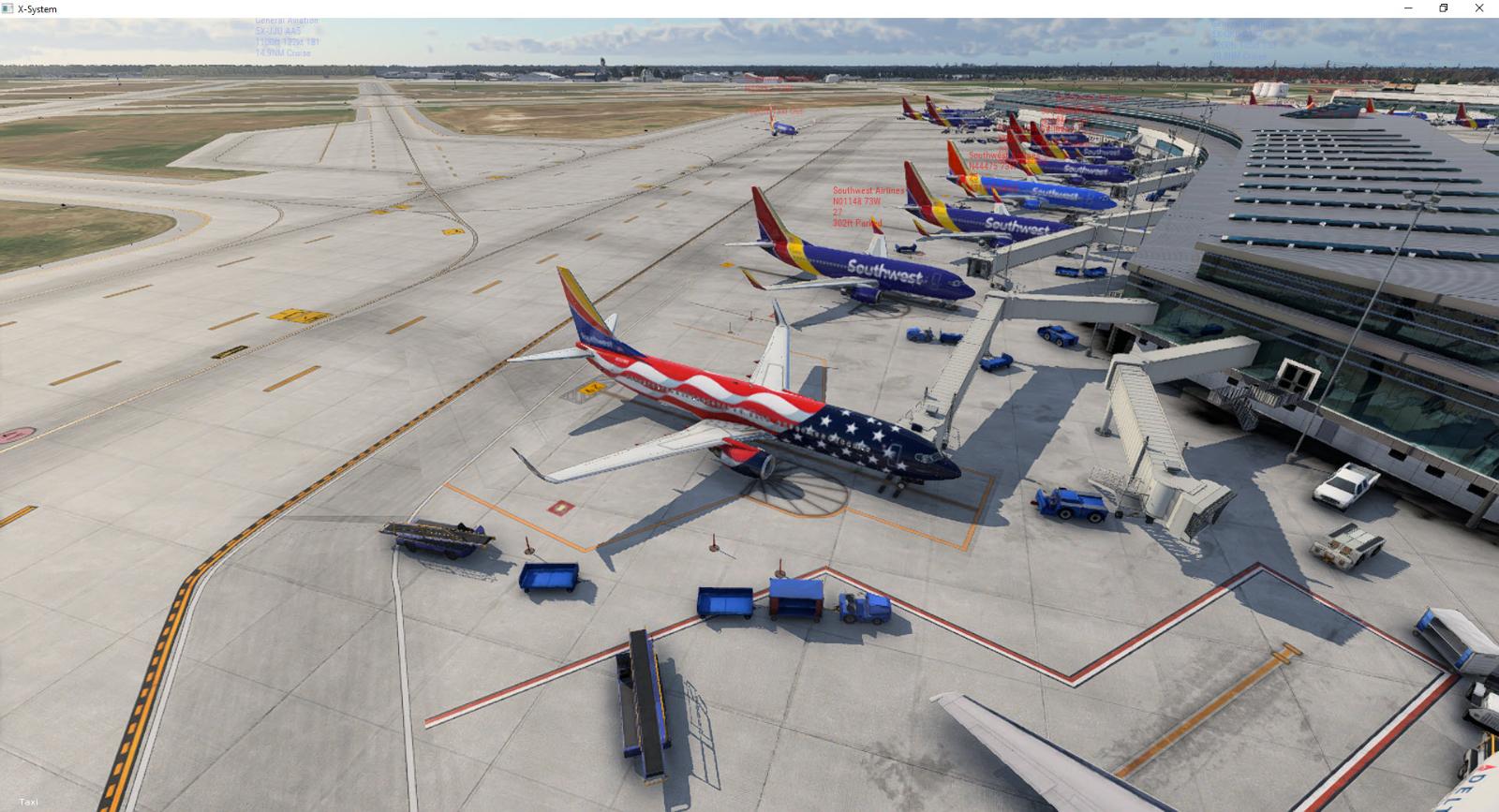 Default X-Plane 12 Scenery For KHOU (Houston Hobby) Airport - X-Plane ...