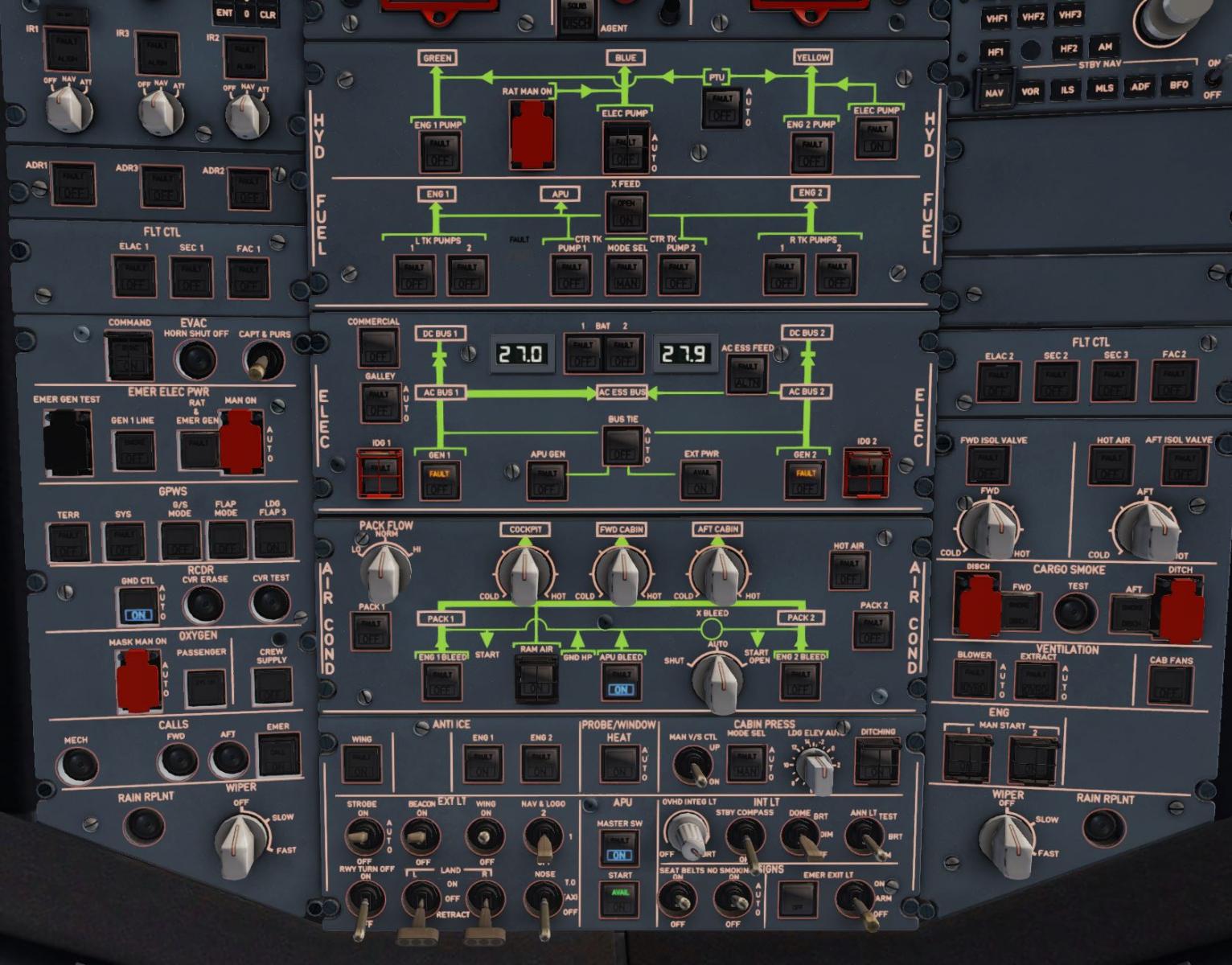 Fault on Eng Start-up - Airbus A319 - X-Plane.Org Forum