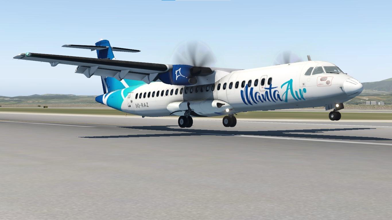 [Aerosoft] ATR 72-600 Manta Air 8Q-RAZ livery - Aircraft Skins ...
