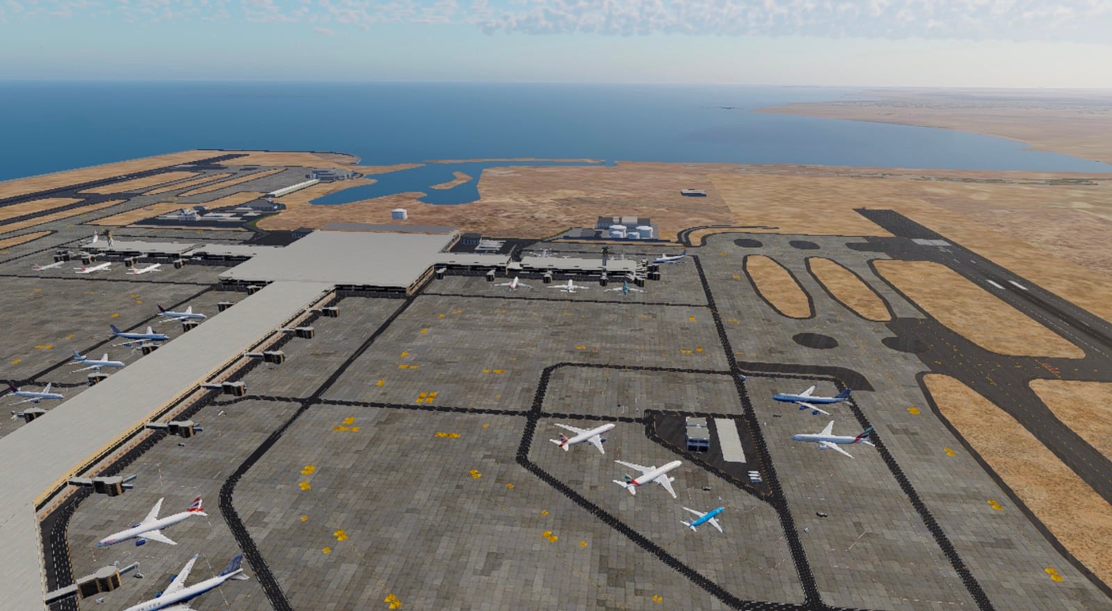 Hamad International Airport 2023 - X-PLANE 12 - OTHH - Scenery Packages ...