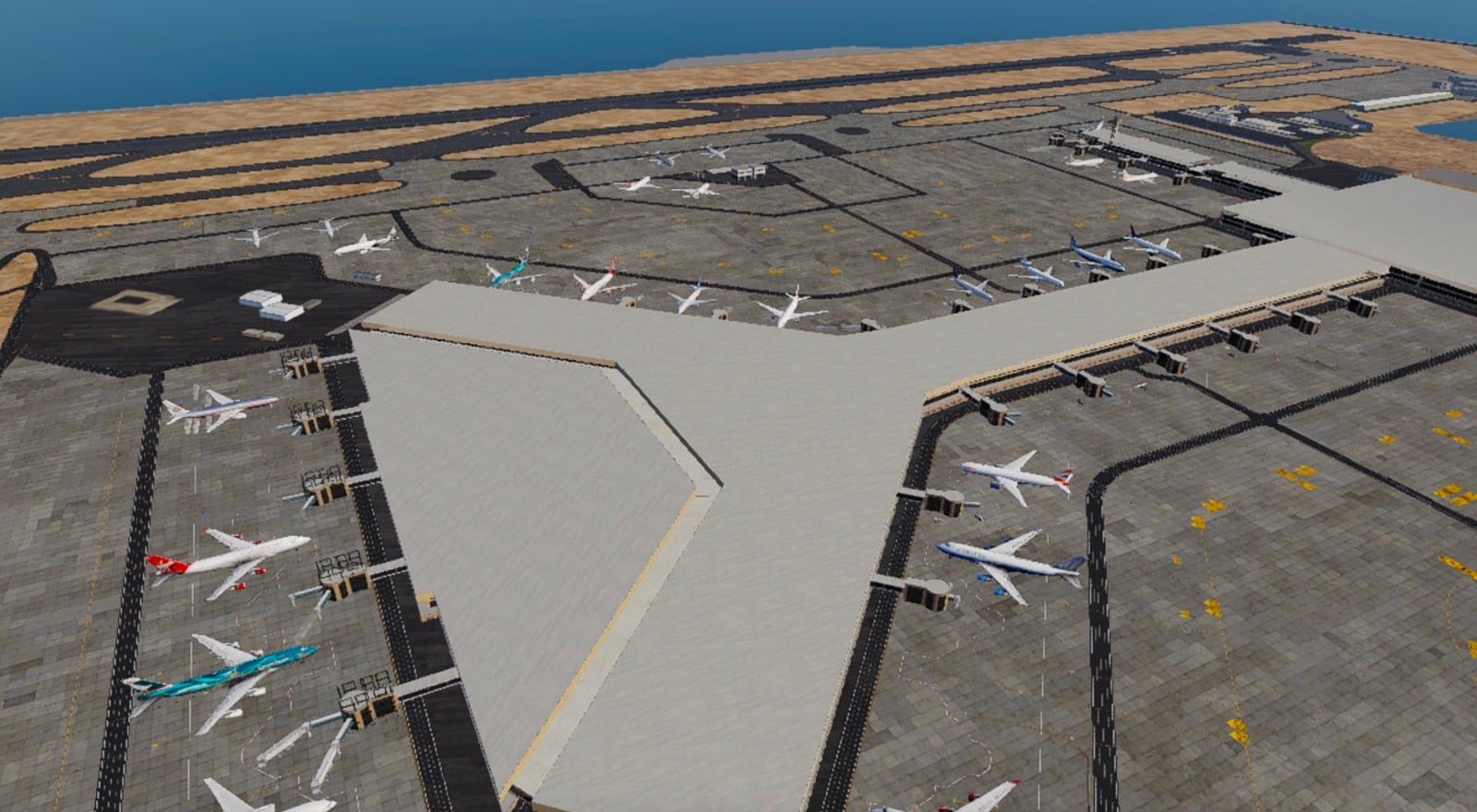 Hamad International Airport 2023 - X-PLANE 12 - OTHH - Scenery Packages ...