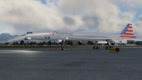 Colimata Concorde American Airlines 90's Livery - Concorde by Colimata ...