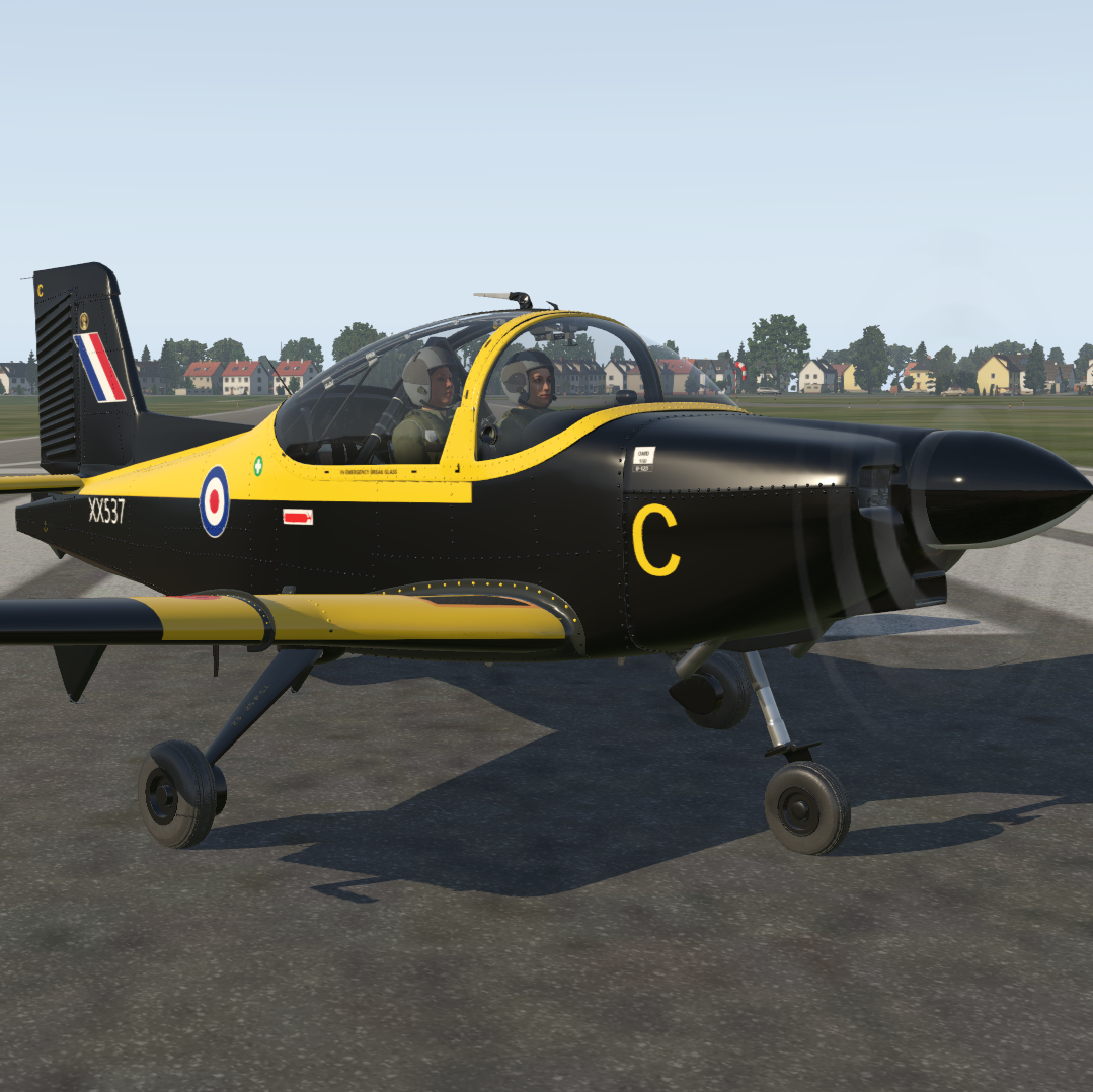 VSL CT4 Airtrainer with Scottish Aviation Bulldog XX537 skins ...