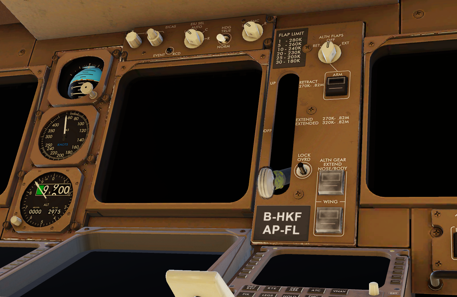 Cathay Pacific Boeing 747-400 (PW Engine) B-HKF - Aircraft Skins ...