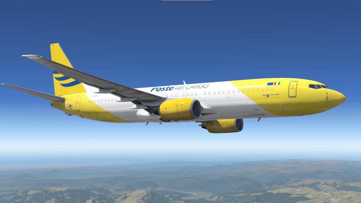 [Zibo] B737 Poste Air Cargo EI-GUA livery - Aircraft Skins - Liveries ...