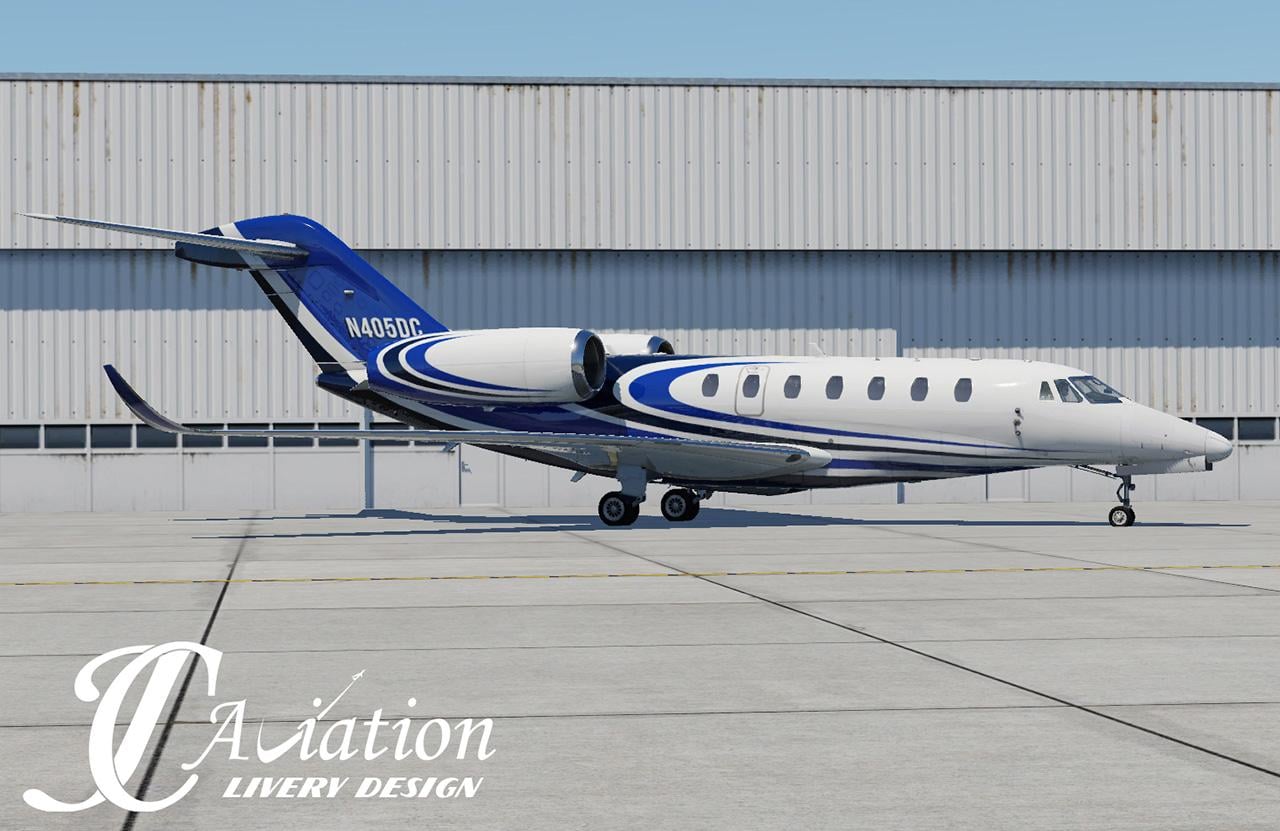 Private livery design showcase for Cessna Citation X - ScreenShots And ...