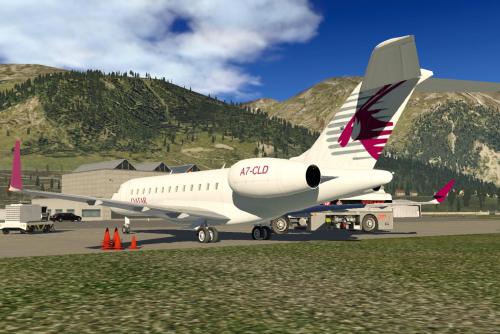 Qatar Executive A7-CEE - Bombardier Global XRS - Aircraft Skins ...