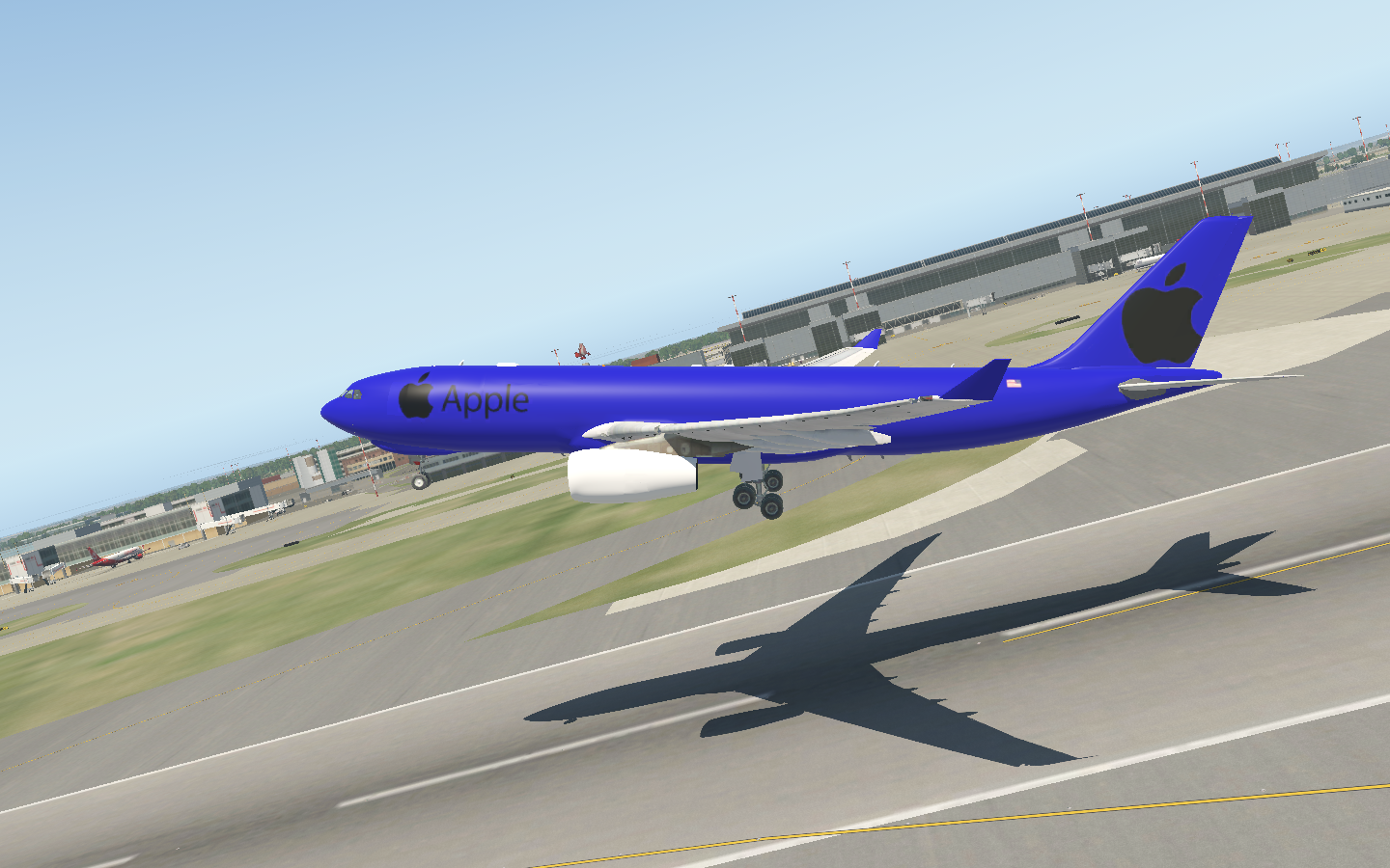 If Apple had an airplane. - Aircraft Skins - Liveries - X-Plane.Org Forum