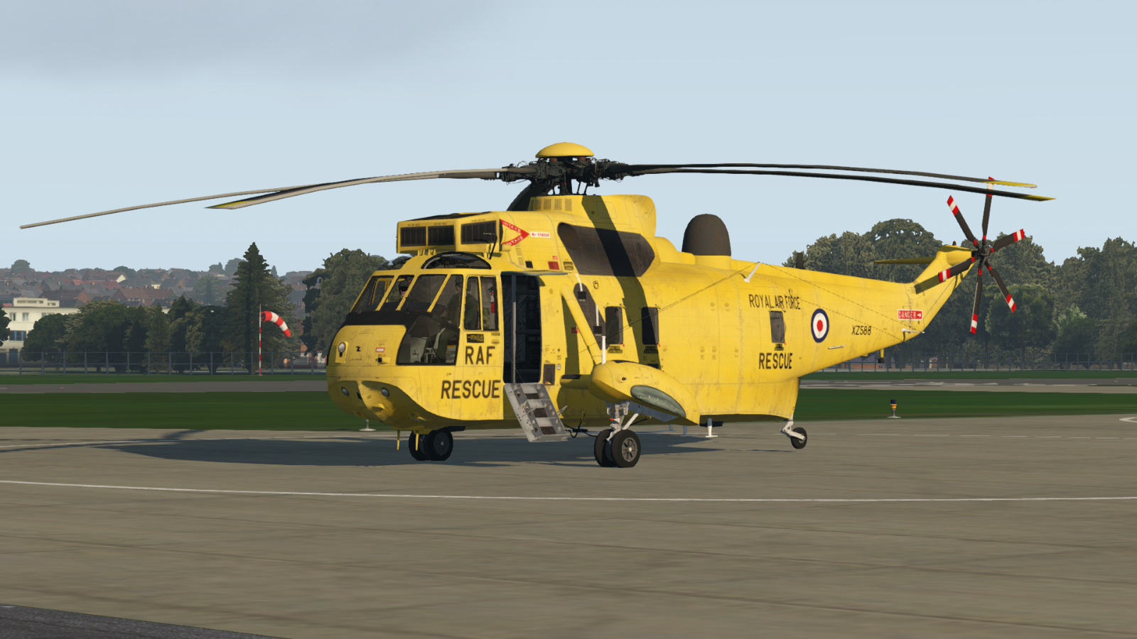Virtavia RAF Seaking XZ588 liveries - Aircraft Skins - Liveries - X ...