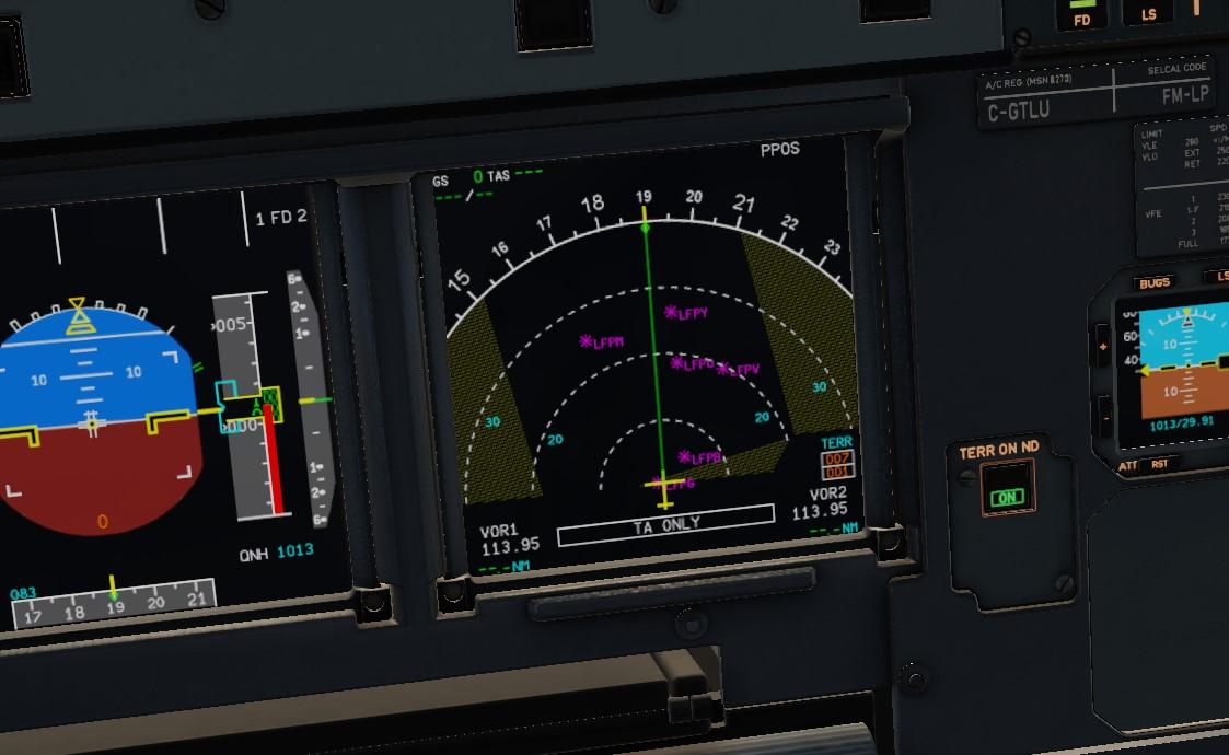 Issue with the Terrain Radar or normal behavior? - Airbus A321 - X ...