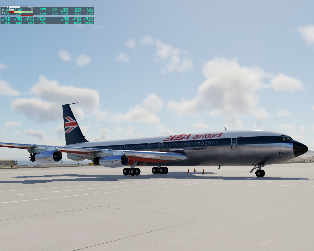 BEA airtours G-APFL livery for Wilson Boeing 707-400 - Aircraft Skins ...