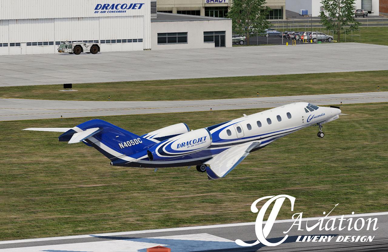 Private livery design showcase for Cessna Citation X - ScreenShots And ...