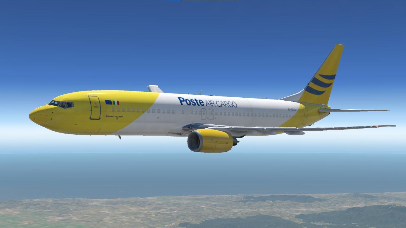 [Zibo] B737 Poste Air Cargo EI-GUA livery - Aircraft Skins - Liveries ...