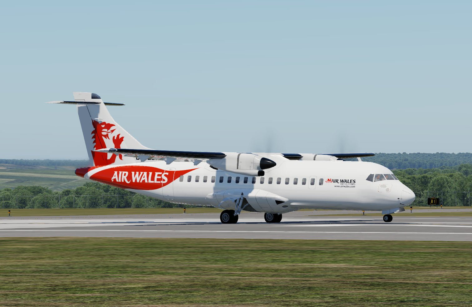 Air Wales ATR42-300 G-WLSH - Aircraft Skins - Liveries - X-Plane.Org Forum