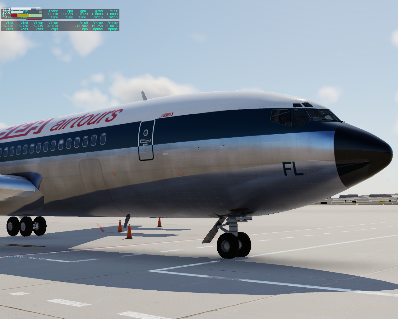 BEA airtours G-APFL livery for Wilson Boeing 707-400 - Aircraft Skins ...