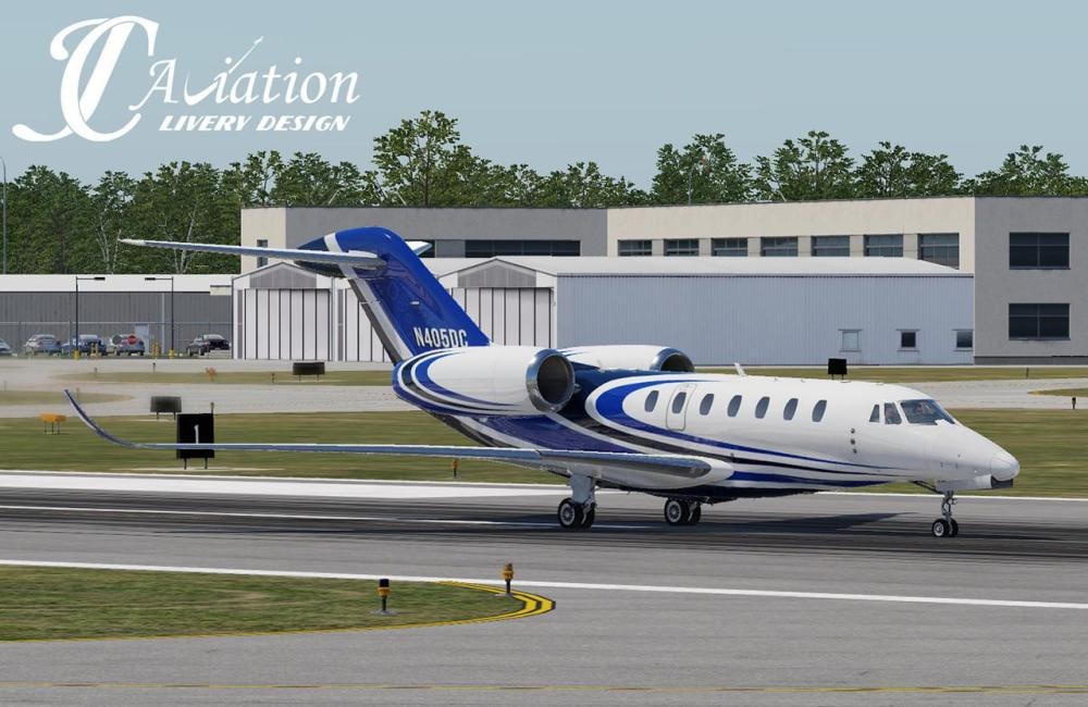 Private livery design showcase for Cessna Citation X - ScreenShots And ...