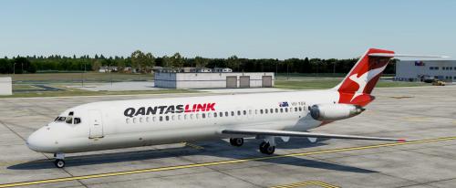 Qantas Link (Fictional) DC-9-32 for Roger's DC9v2 - Aircraft Skins ...