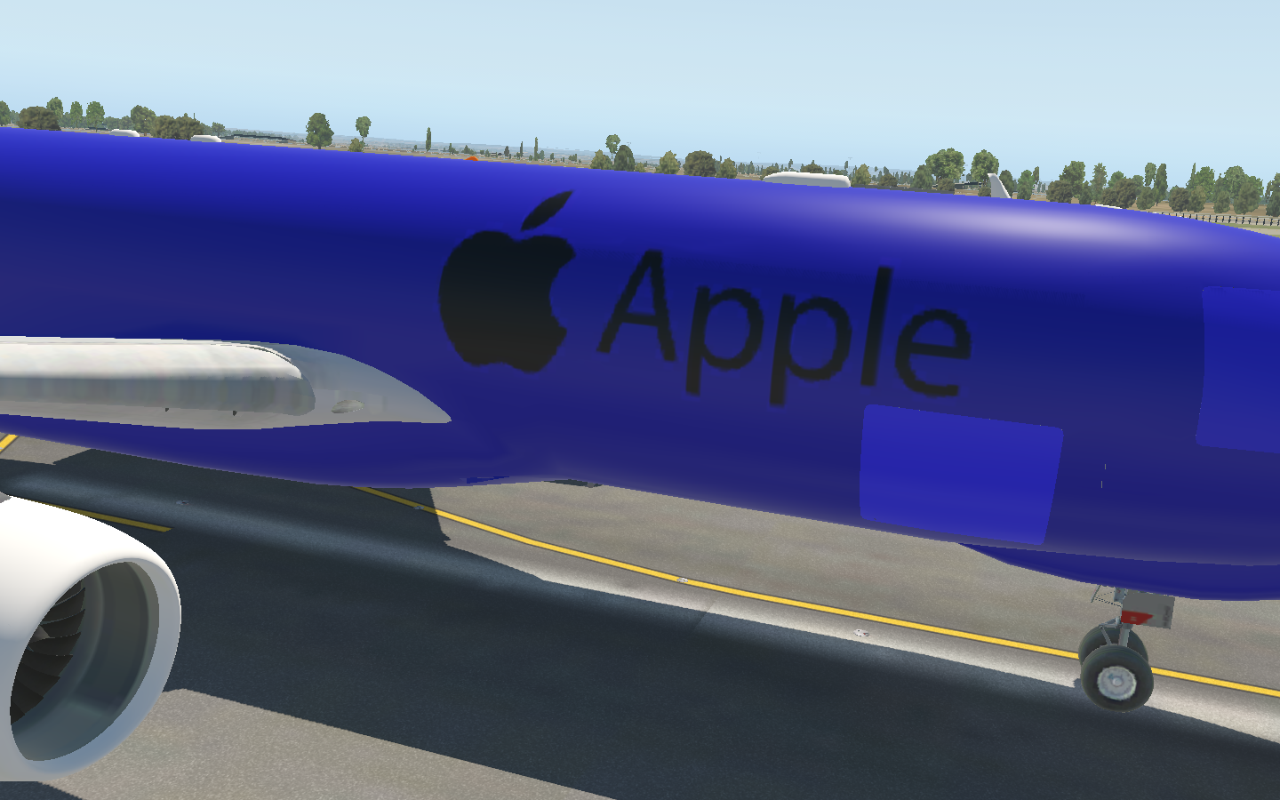 If Apple had an airplane. - Aircraft Skins - Liveries - X-Plane.Org Forum