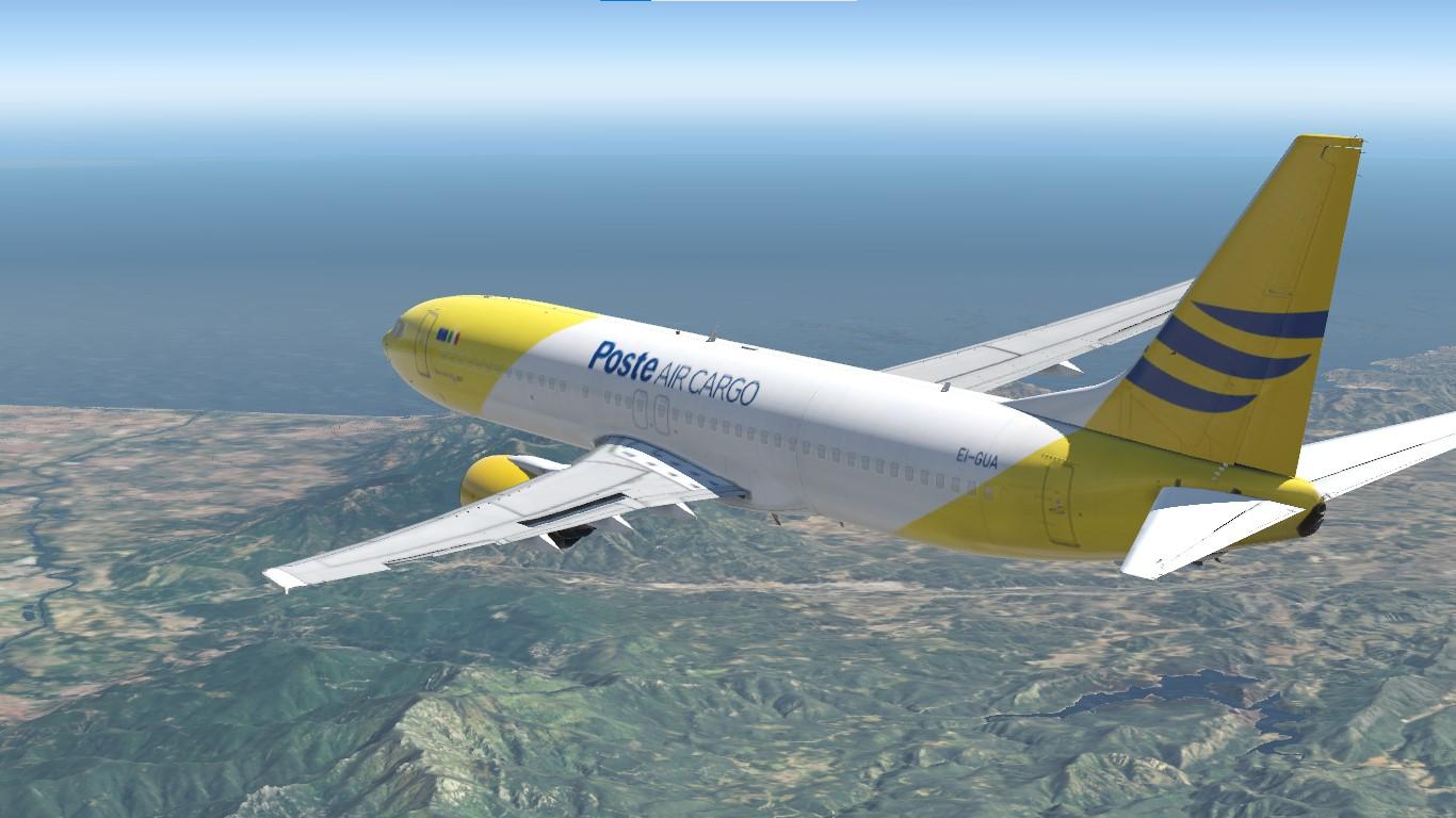 [Zibo] B737 Poste Air Cargo EI-GUA livery - Aircraft Skins - Liveries ...