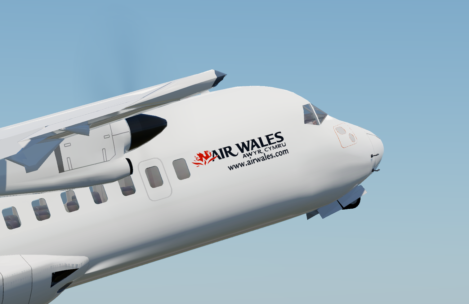 Air Wales ATR42-300 G-WLSH - Aircraft Skins - Liveries - X-Plane.Org Forum