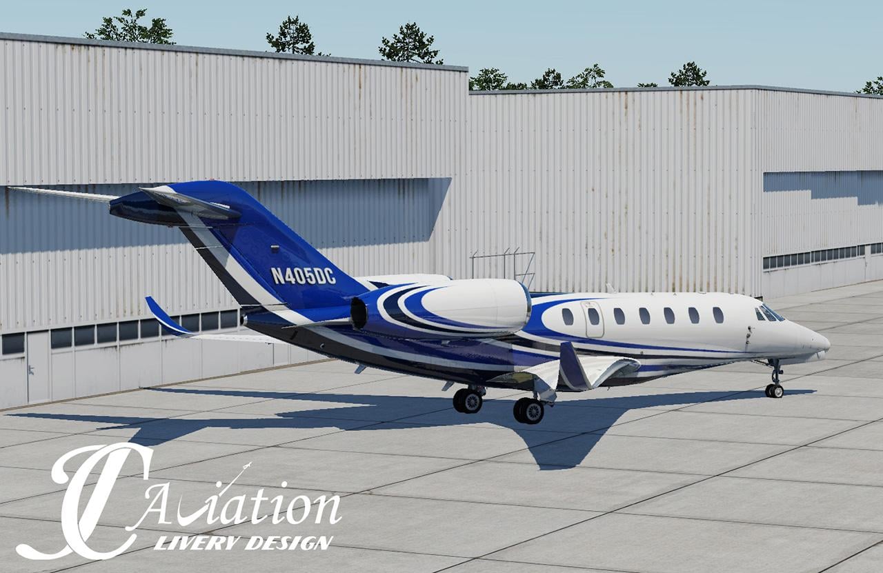 Private livery design showcase for Cessna Citation X - ScreenShots And ...