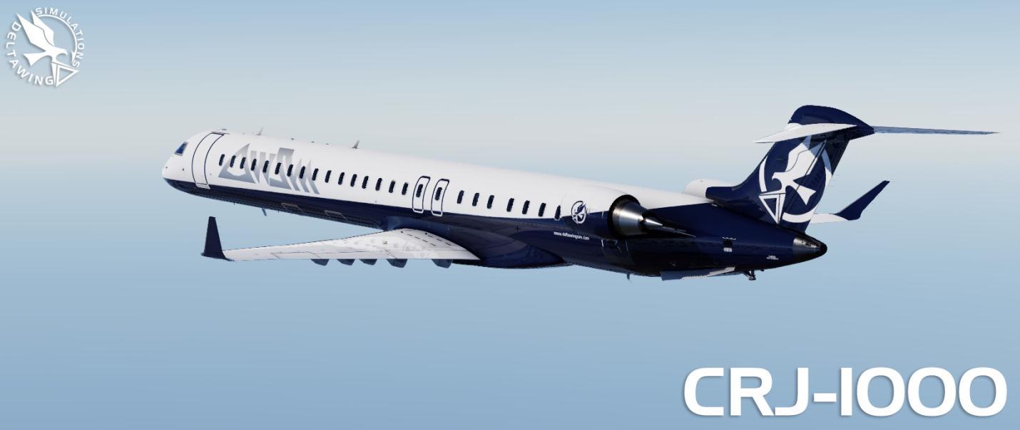 DeltaWing Simulations CRJ-1000 work in progress - CRJ-1000 - X-Plane ...