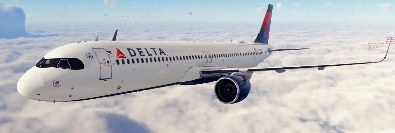 Delta Air Lines (Upward & Onward) Livery for Toliss A321neo - N507DZ ...