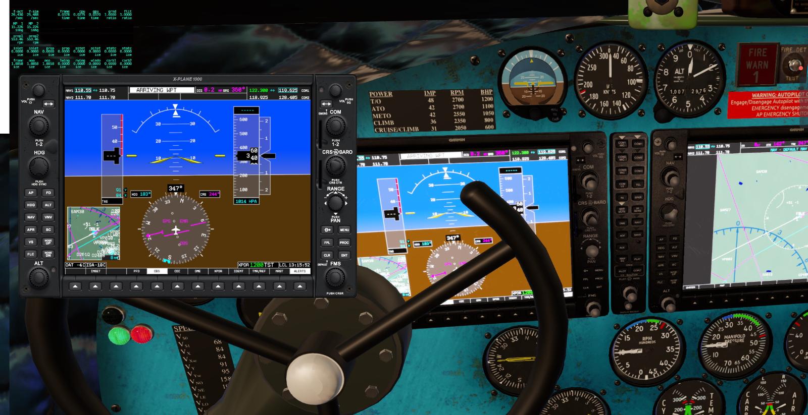 Prop RPM and manifold pressure visibility - DC-3 Airliner - X-Plane.Org ...