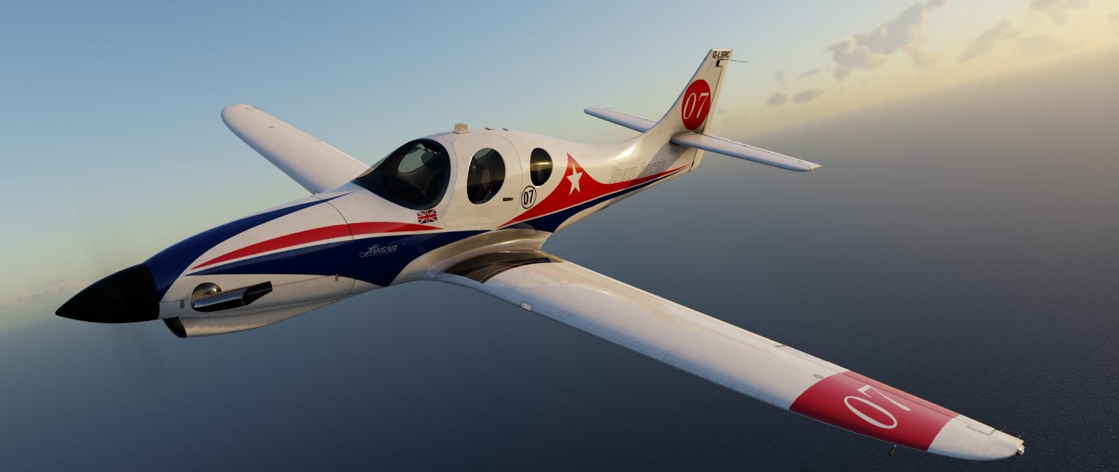 Livery Package #3 for Laminar's Lancair Evolution (Speed Racer ...