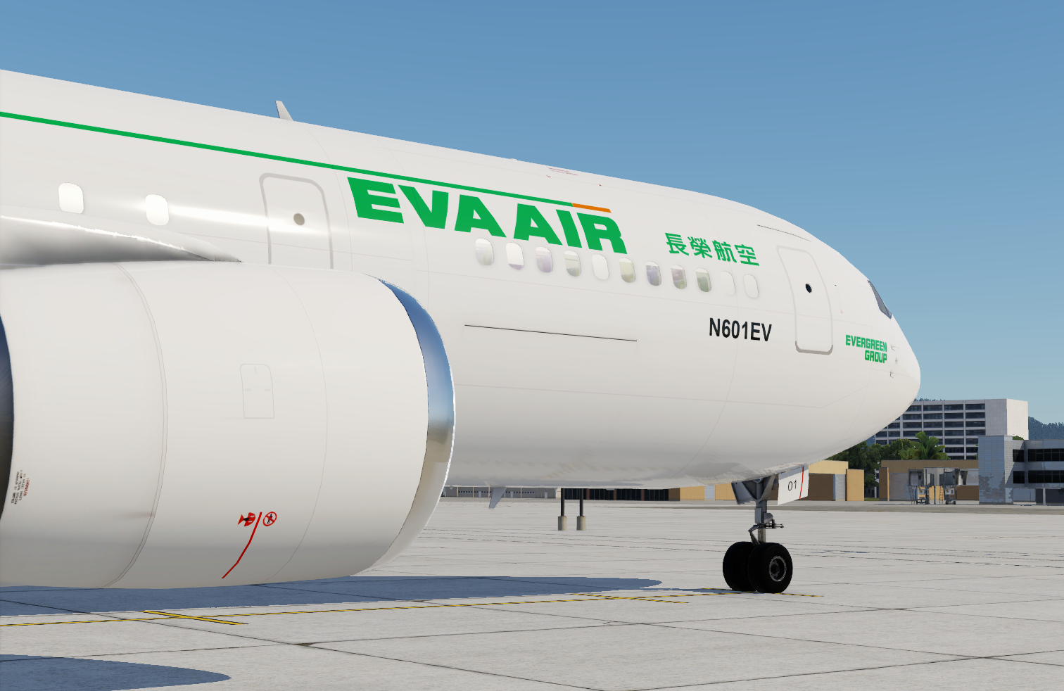 EVA Air Boeing 767-300 N601EV Project 76 - Aircraft Skins - Liveries ...