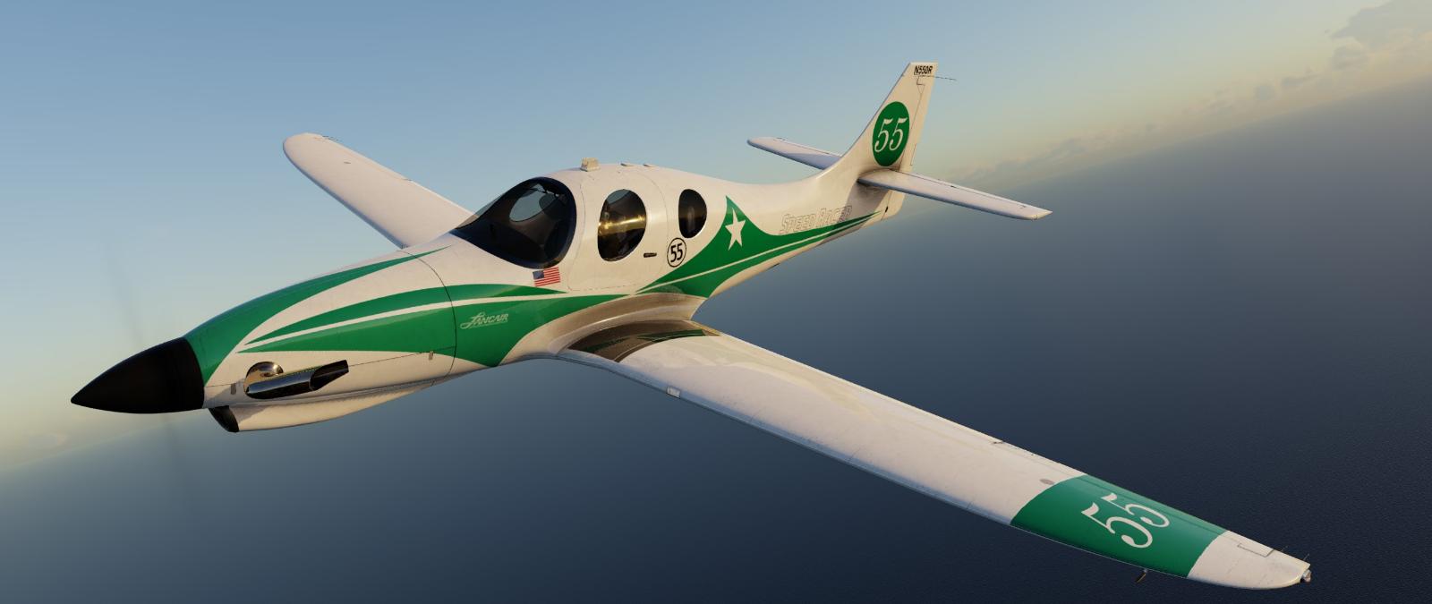Livery Package #3 for Laminar's Lancair Evolution (Speed Racer ...