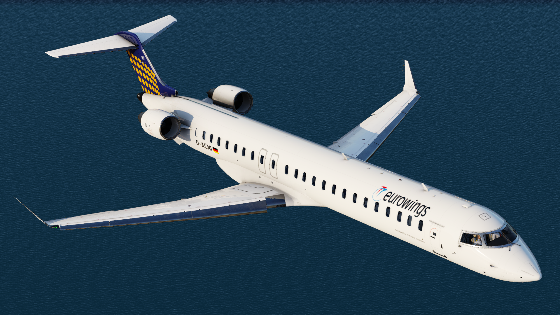 [D-ACNI] Eurowings Deltawing CRJ9 - CRJ-900 - X-Plane.Org Forum