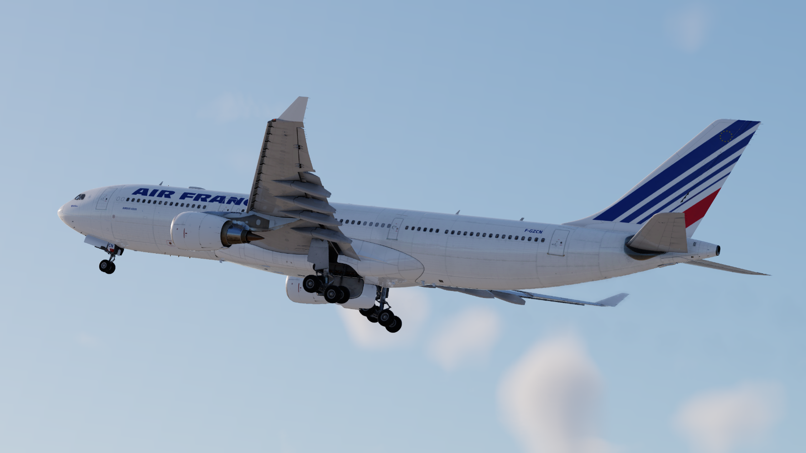 Laminar Airbus A330-300 | Air France F-GZCN - Aircraft Skins - Liveries ...