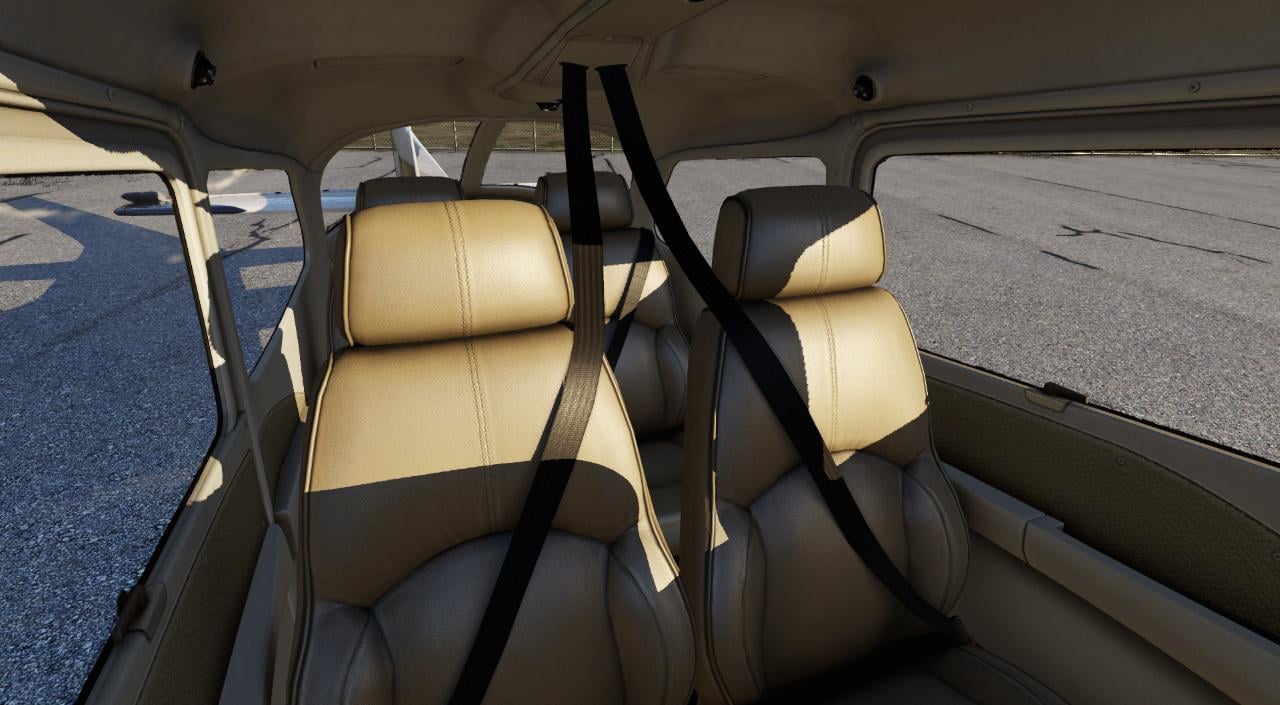 Default Cessna 172 interior + livery - Aircraft Skins - Liveries - X ...